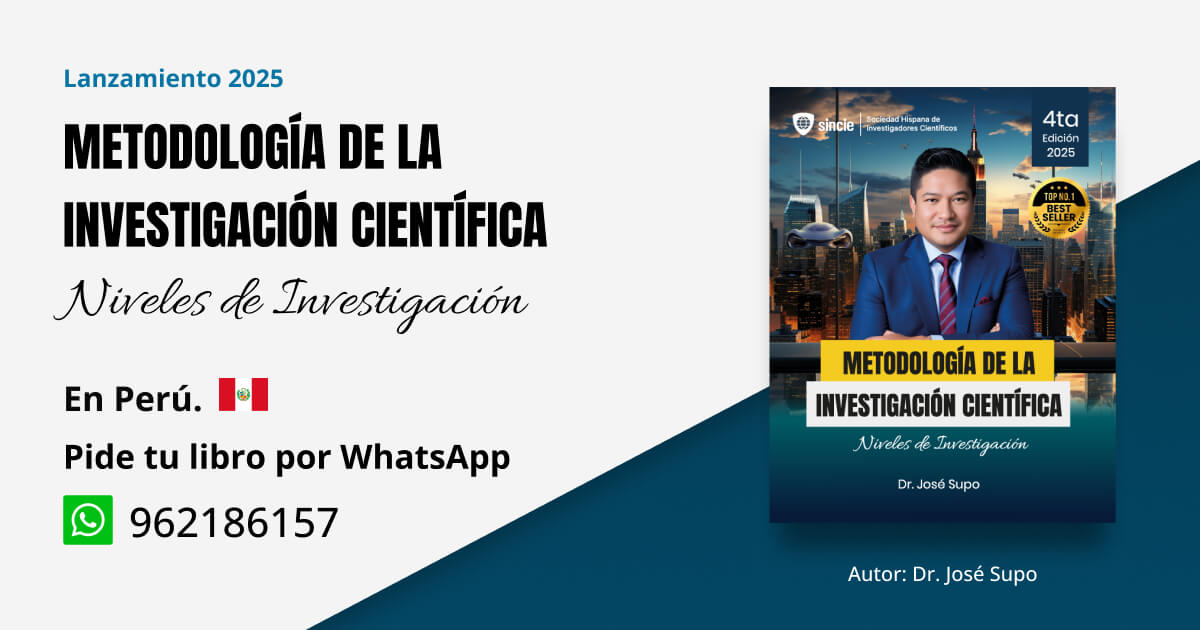 Metodología de la Investigación Científica. 4ta Edición 2024